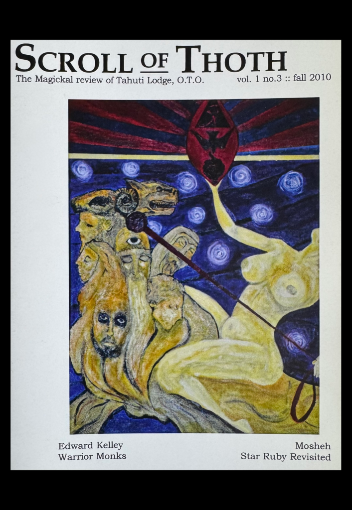 Scroll of Thoth - vol. 1 no.3 - Tahuti Lodge, OTO